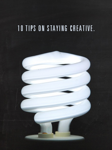 10 Tips on Staying Creative - Stryve Group